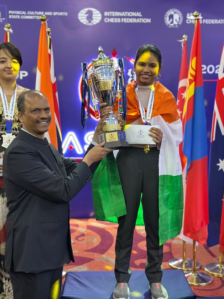 Savitha Shri Baskar wins 2026 Women’s Asian Individual Chess ...
